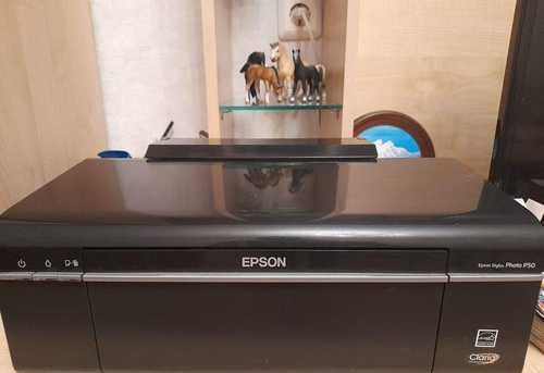 Цветной струйный принтер epson Stylus Photo P50