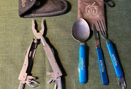 Складной набор expedition, нож продан