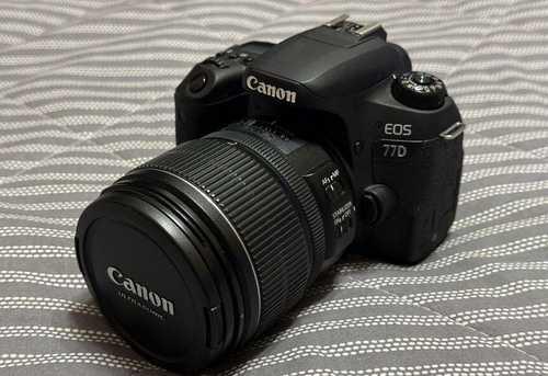 Canon EOS 77D + объектив EFS 15-85