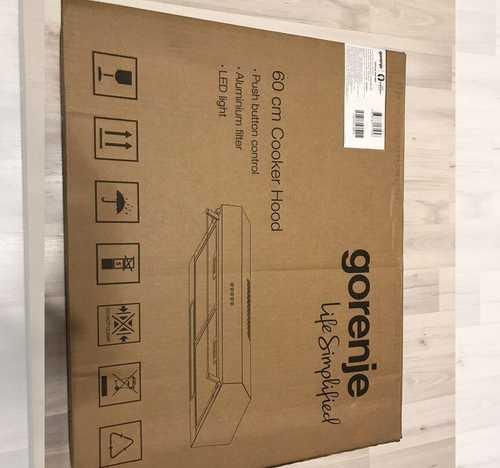 Вытяжка подвесная Gorenje WHU629EX/M