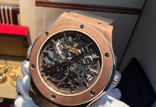 Hublot Classic Fusion Ultra-Thin Skeleton Gold