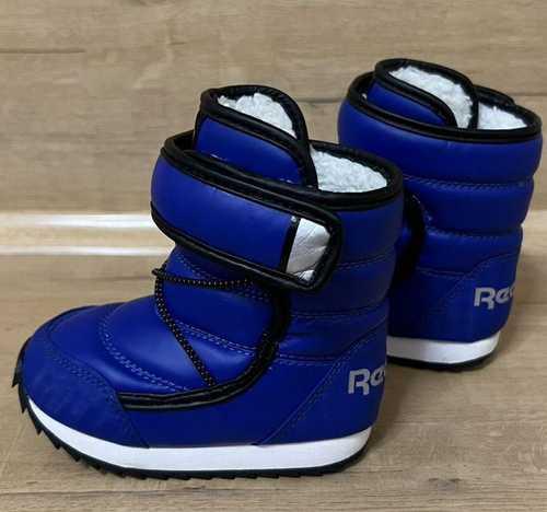 Дутики детские р.22 (12см) reebok оригинал