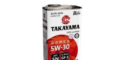 Моторное масло takayama 5w 30 1л
