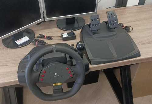 Logitech Momo Racing 240' обслужен