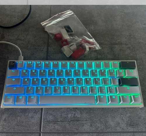 Игровая клавиатура Ducky One 2 Mini RGB White