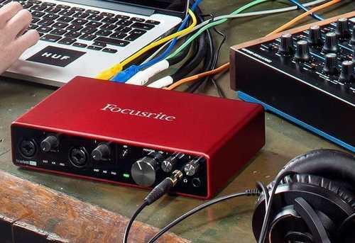 Внешняя звуковая карта Focusrite Scarlett 8i6 3rd