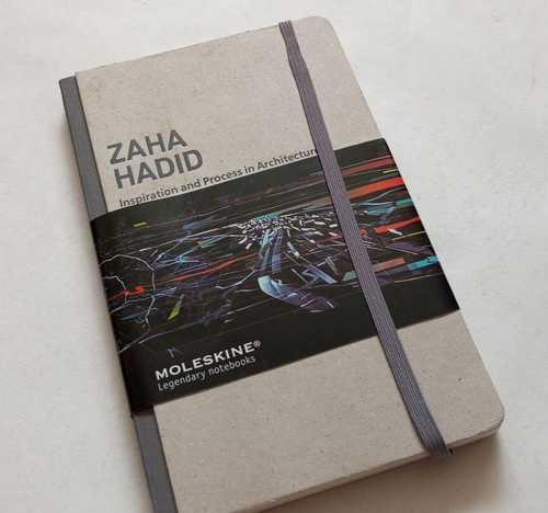 Сборник дизайнерских работ Moleskine Zaha Hadid