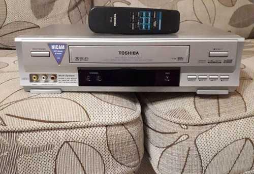Видеомагнитофон Toshiba hi fi stereo