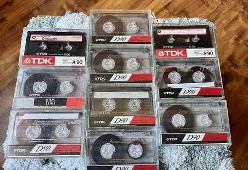Аудиокассеты TDK, одним лотом