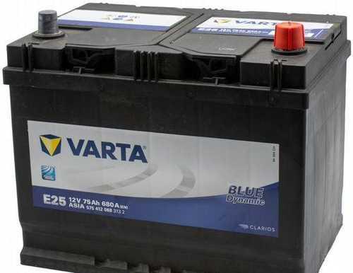 Аккумулятор varta Asia Blue Dynamic (E25) 75 Ач 68