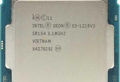 Процессор intel xeon e3 1220 v3