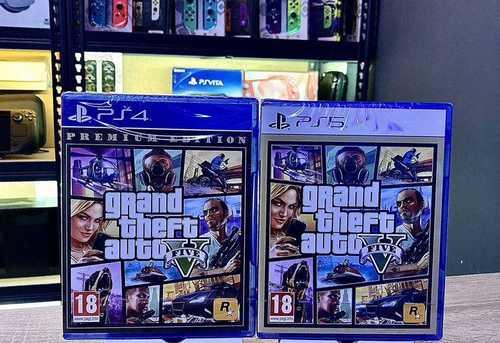 Диск ps4 ps5 GTA 5 / гта 5 и другие