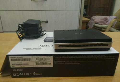 Adsl модем Dlink DSL-2540U