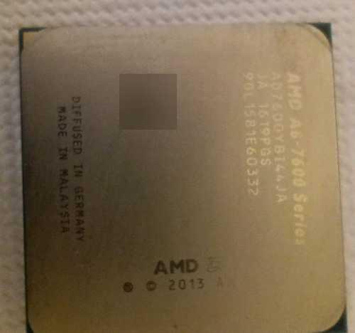 Процессор AMD A8 7600