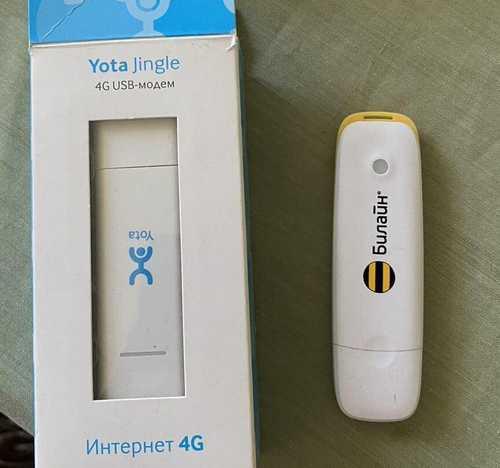 Usb модем 4g yota 3g билайн