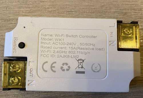 Умное реле Wi-Fi Switch Controller WK1