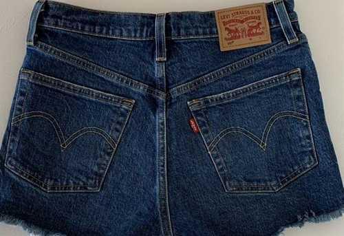 Джинсовые шорты levis женские