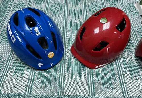 Шлем защитный велосипедный Декатлон