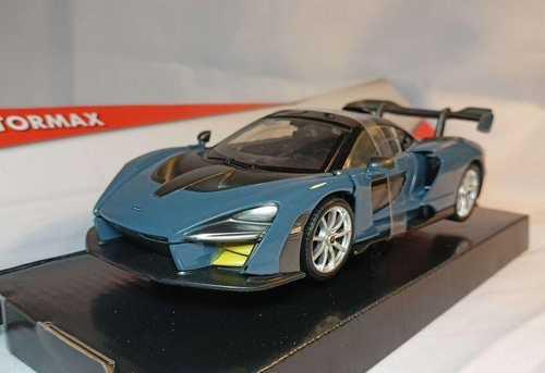 Модель автомобиля McLaren Senna Blue Motormax 1:24