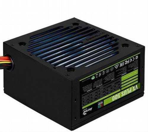 Блок питания Aerocool ATX 500W VX Plus 500 RGB 500