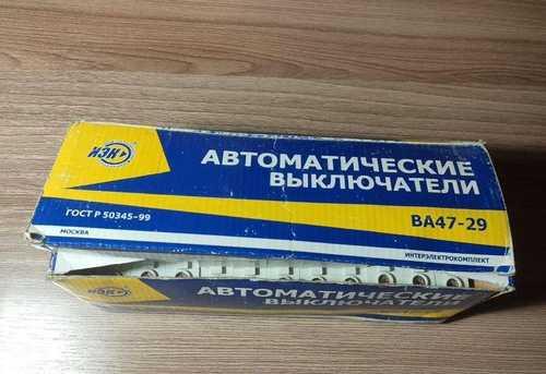 Автоматические выключатели BA47-29 40а 11 шт