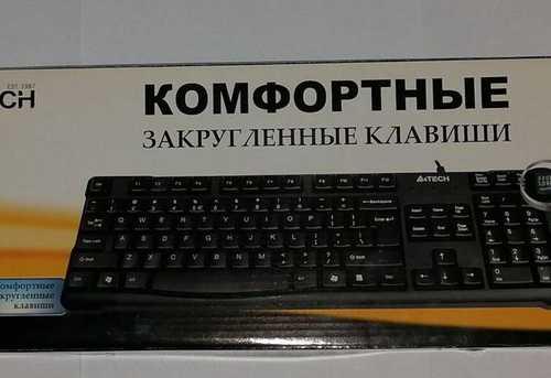 Клавиатура A4Tech KR-750 USB черный, русская