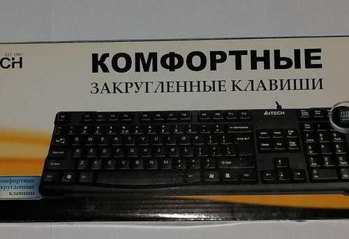 Клавиатура A4Tech KR-750 USB черный, русская