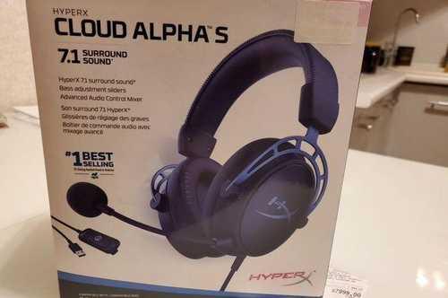 Проводная гарнитура HyperX Cloud Alpha S