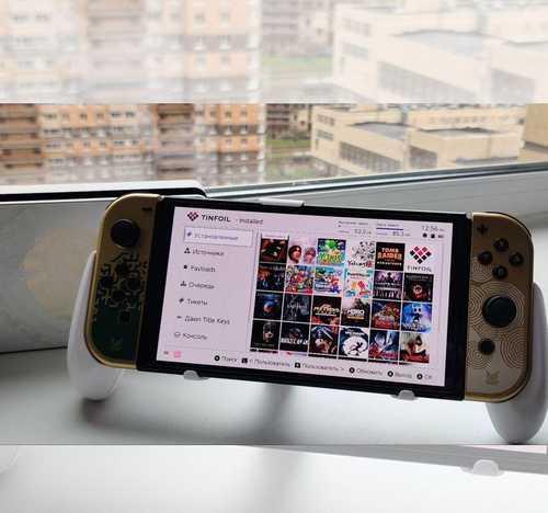 Nintendo switch oled прошитая 512гб