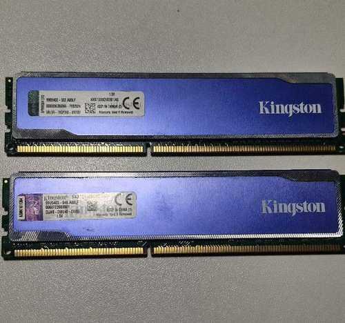 Оперативная память ddr3 4 gb 2шт