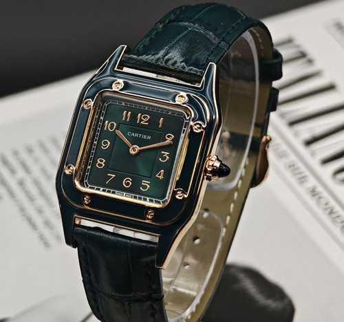 Женские стильные часы Cartier