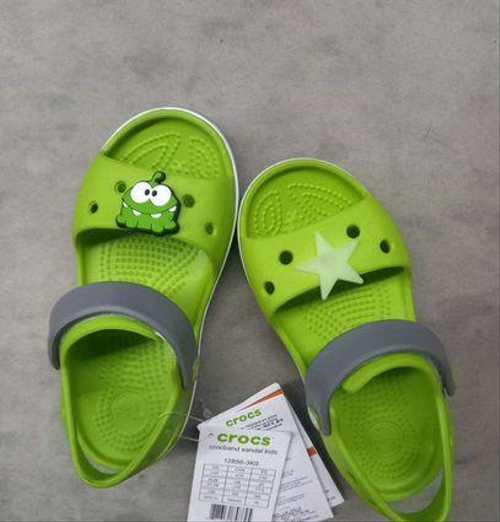 Новые сандалии Crocs C10 (27рф) Crocband