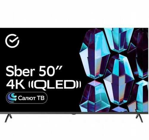 Телевизор Sber 50" 4K qled SDX-50UQ5235