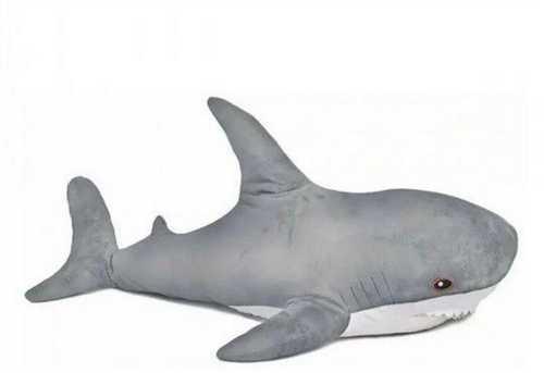 Акула игрушка мягкая большая