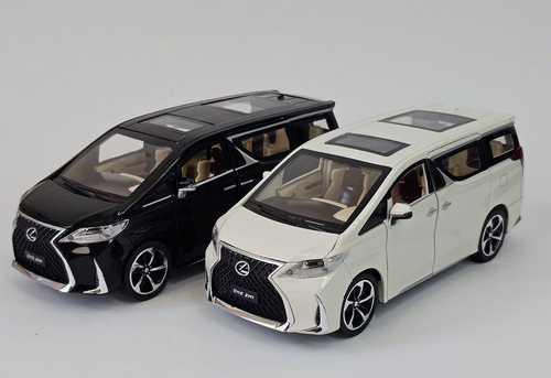 Модель машины Toyota Alphard белая 1:24