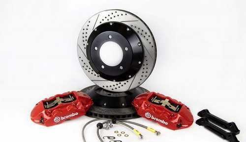 Тюнинг тормозов Chevrolet Silverado Brembo GT4 зад