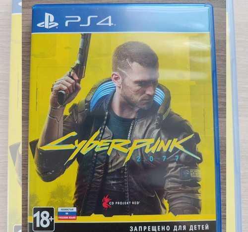 Cyberpunk 2077 ps4 диск