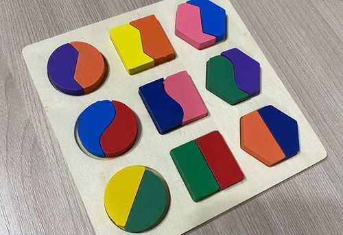 Развивающие игрушки для детей мозаика пазл кубики