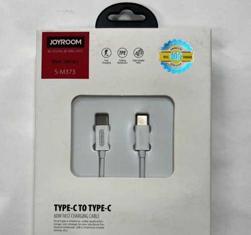 Кабель зарядки joyroom Type-C-Type-C 3A(60W)