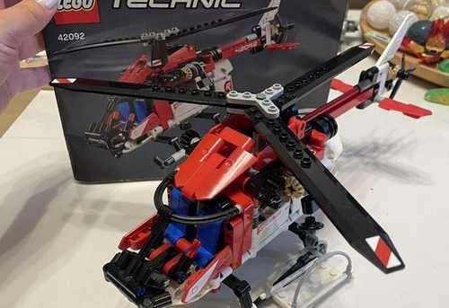 Lego technic вертолет 42092