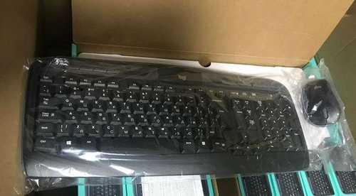 Комплект клавиатура+мышь Logitech MK330 Black USB