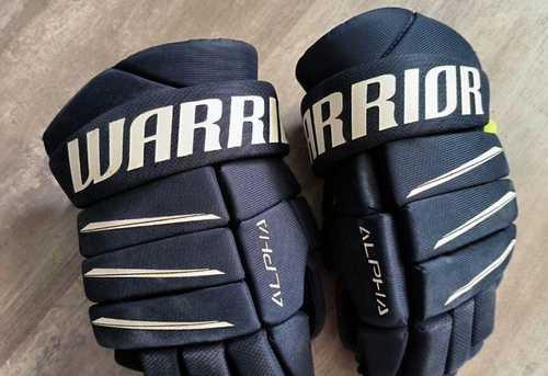 Краги хоккейные warrior 11"