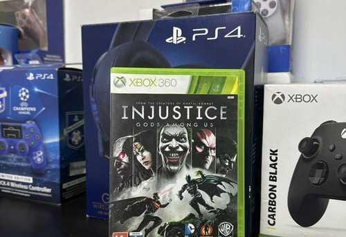Injustice xbox 360 диск