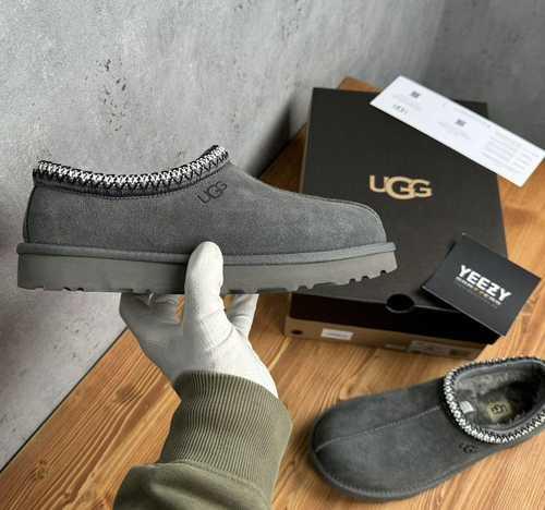 Слипоны Мужские Ugg Tasman Slipper Grey