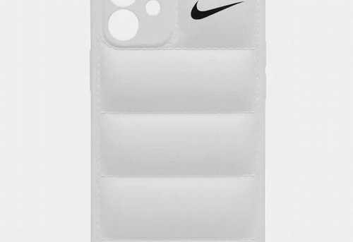 Чехол на iPhone Nike белый (все модели)