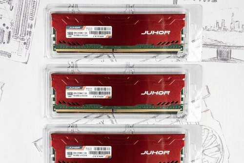 Оперативная память dimm DDR4 juhor 16Gb