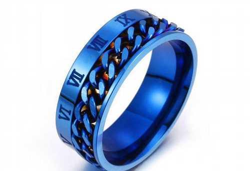 Кольцо Tasyas Цепь времени blue size 16