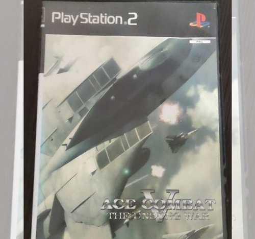 Игровой диск для мб ps2 Ace combat