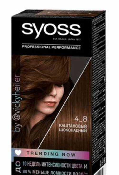 Новая крем-краска Syoss Professional Perfo шоколад