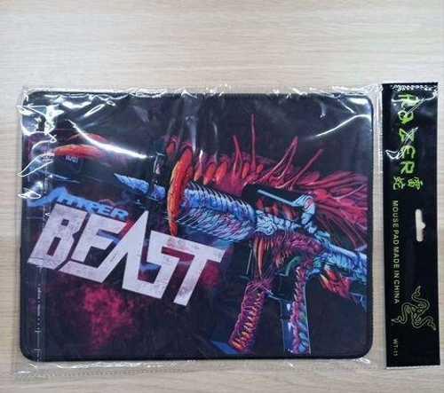 Новый игровой коврик для мыши Beast CS:GO